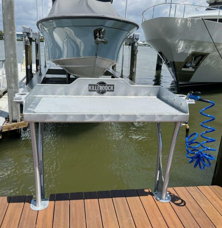 Fillet Table For Dock | Upscale 4 1/2 Table Top | KillerDock