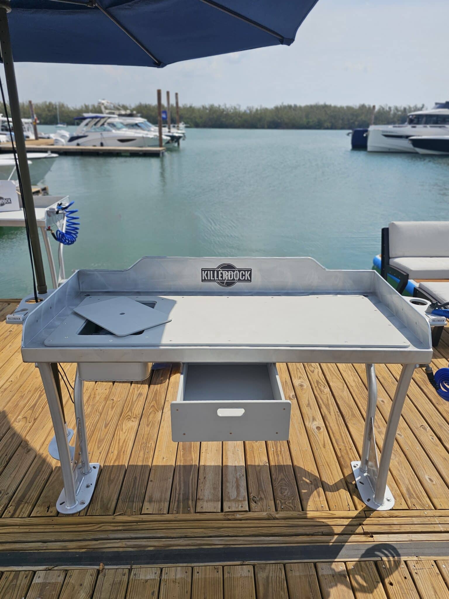 Fish Cleaning Table With Sprayer | Upscale 5 1/2 | KillerDock