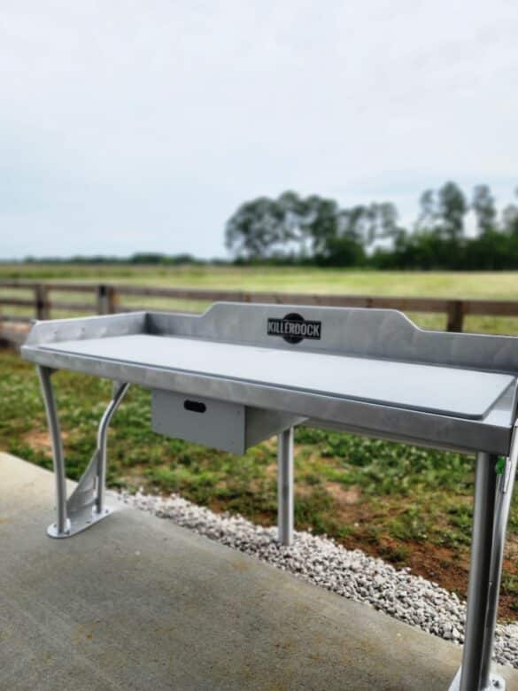 Fish Cleaning Table Stainless Steel | Upscale 6 1/2