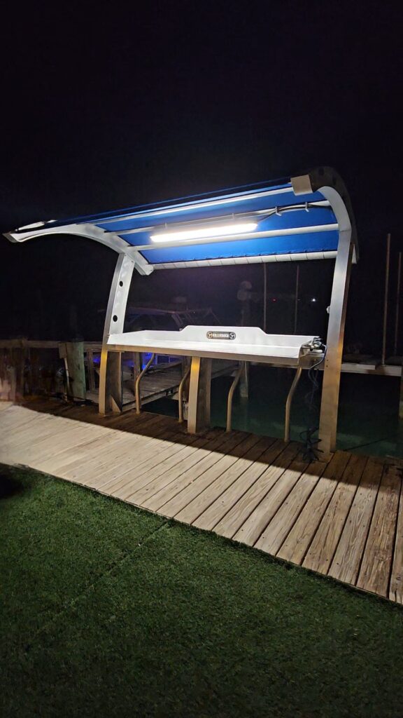 Fish Skinning Table | Slam 7 1/2 Canopy | KillerDock
