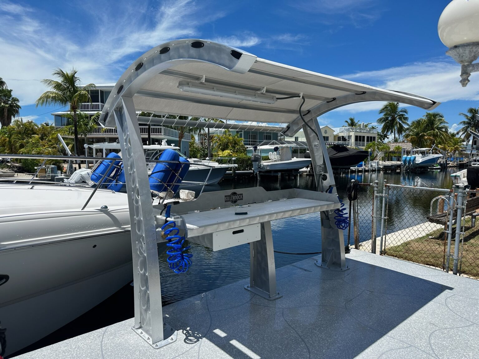 Fish Skinning Table | Slam 7 1/2 Canopy | KillerDock