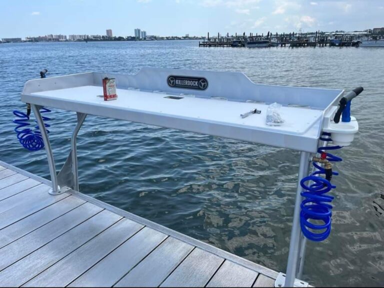 Outdoor Fish Cleaning Table | Upscale 7 1/2 | KillerDock